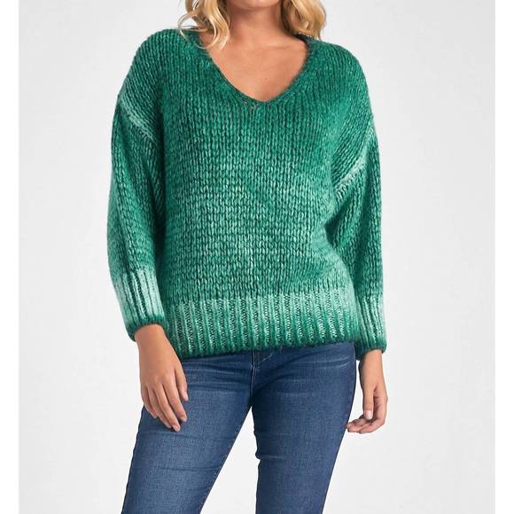 Elan | Sweaters | New Elan Sylvie Sweater In Green | Poshmark